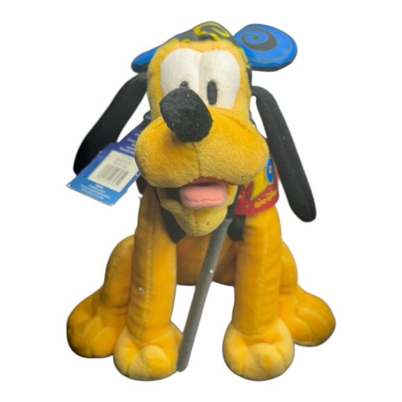 Disney | Toys | Disney Pluto Bean Bag Plush 205 Backpack Wdw Theme Park ...